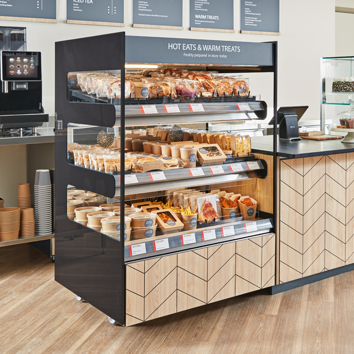 Kentucky Hot Benchtop Display | Food Display Cabinet