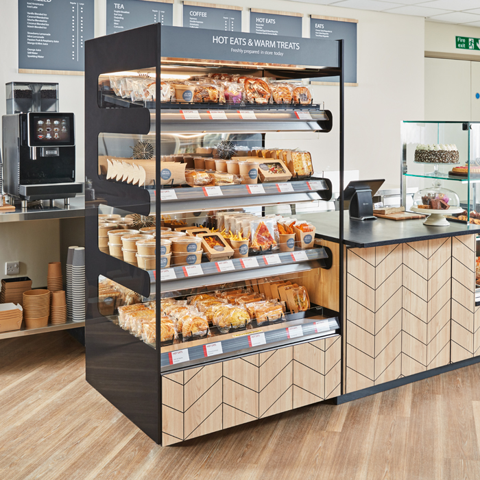 Kentucky Hot Benchtop Display | Food Display Cabinet